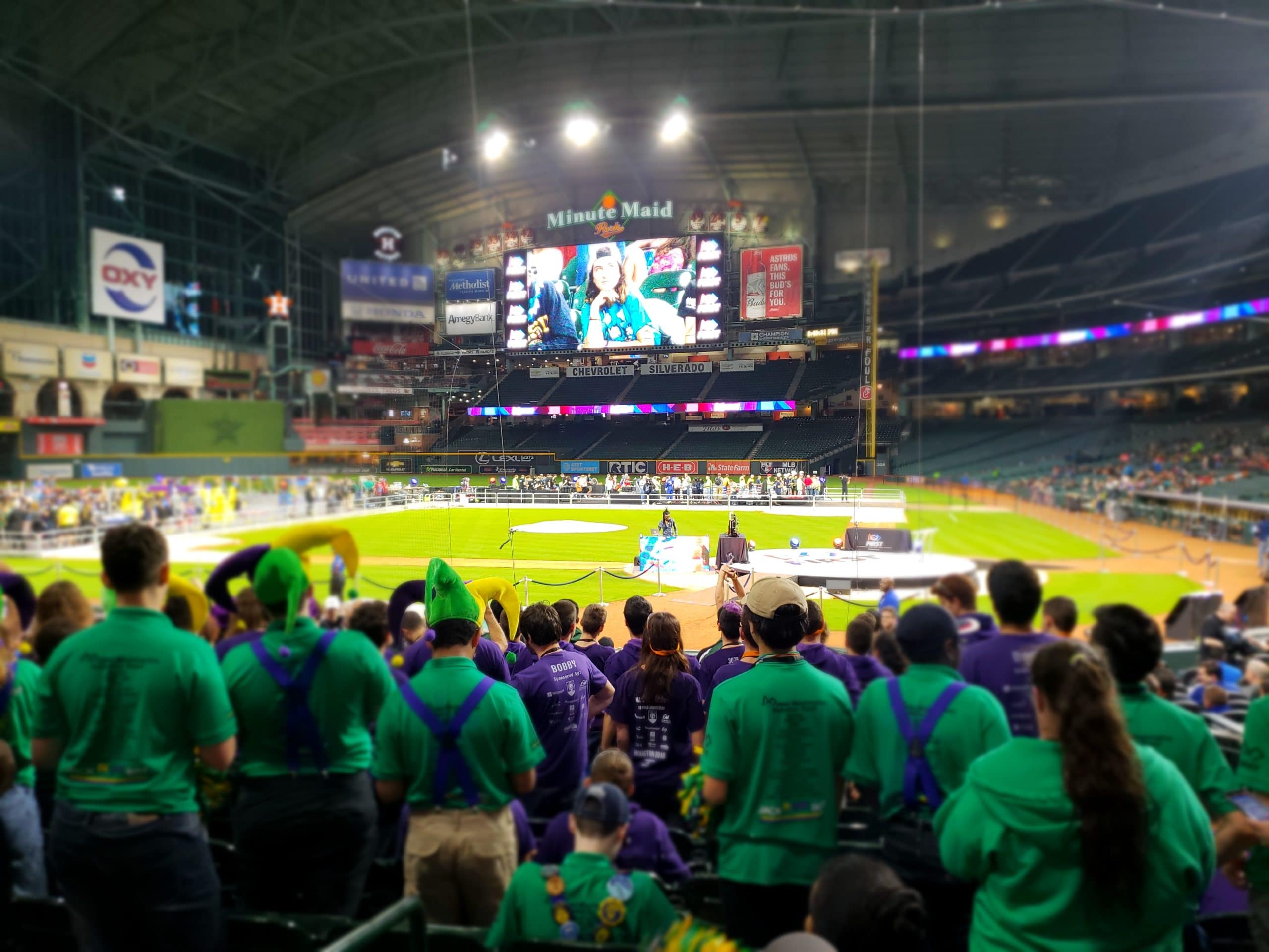 FIRST 로보틱스 챔피언 대회에서 경쟁 속 협력을 보여 준 어린 로보틱스 - NVIDIA Blog Korea