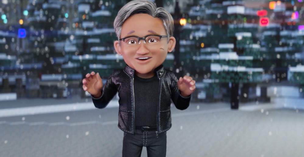 AI 아바타 ‘Toy Jensen’이 전하는 연말 인사! | NVIDIA Blog